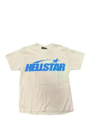 HELLSTAR Logo-print T-shirt - Neutrals