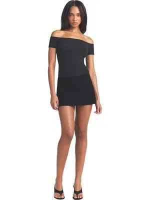 SKIMS Mini Skort - Obsidian