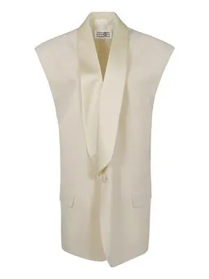MAISON MARGIELA Gilet - White