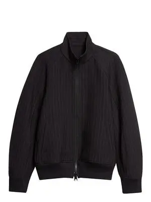 Sacai Stripe Twill Jacket - Black Stripe