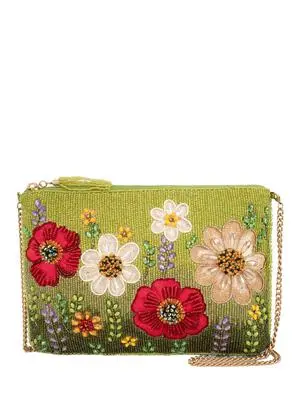 MARY FRANCES ACCESSORIES Day In The Park Crossbody Handbag - Green