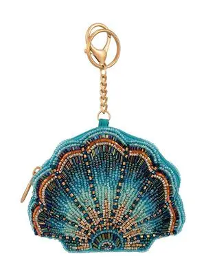 MARY FRANCES ACCESSORIES Cove Coin Purse - Blue
