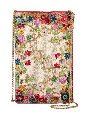 MARY FRANCES ACCESSORIES Meadow Crossbody Phone Bag - Multi