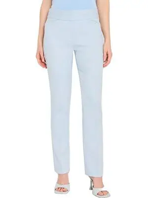 TAHARI ASL Bell Bottom Trousers - Ice Blue