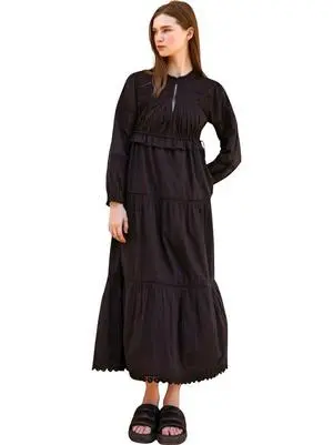 CQC LA Lisette Maxi Dress - Black - Xs/s