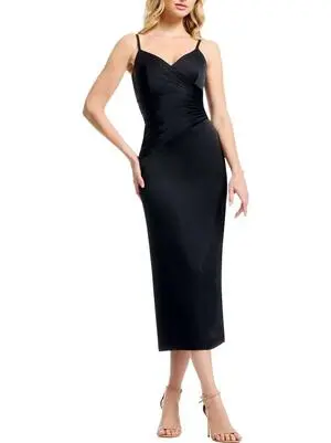 Dress The Population Body-con Cocktail Dress - Black