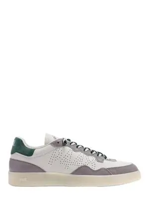 P448 Vert Leather Sneakers - Green Fog