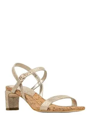 DONALD PLINER Brazi Slingback Sandal - Platino