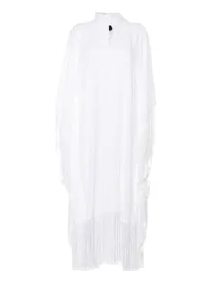 TALLER MARMO Iguazu Linen Kaftan - White