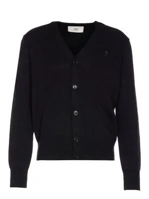 Ami Merino Wool Sweater - Black