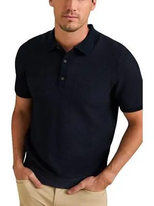 RHONE Mercer Knit Polo - True Navy
