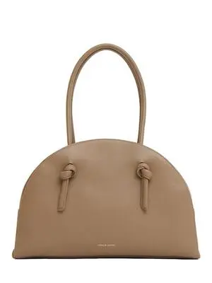 MANSUR GAVRIEL Fortuna Bowling Bag - Anise Suede/anise