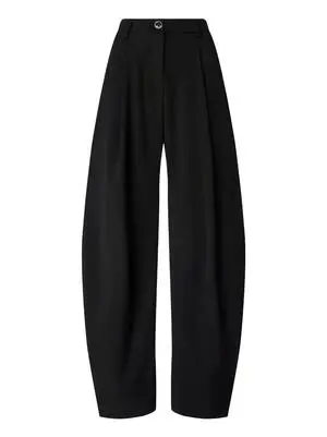 Pinko Button-up Trousers - Black