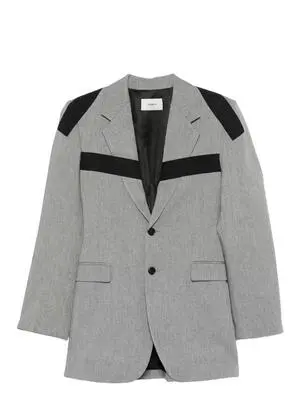 Coperni Taped Tailored Jacket - Grey