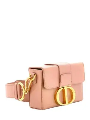 Dior 30 Montaigne Box Bag Leather Crossbody Bag - Pink