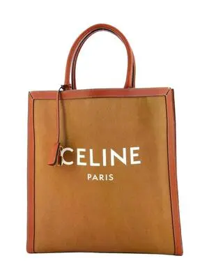 Celine Vertical Cabas Large Tote Bag - Brown