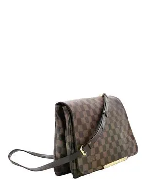 LOUIS VUITTON Hoxton Handbag Damier Gm - Brown