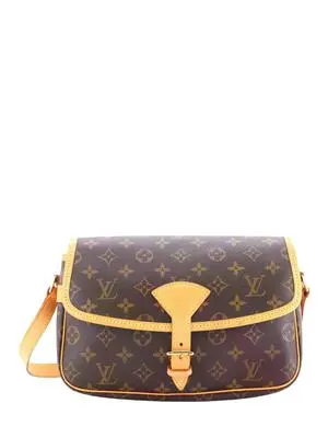 LOUIS VUITTON Sologne Handbag Monogram Canvas - Brown