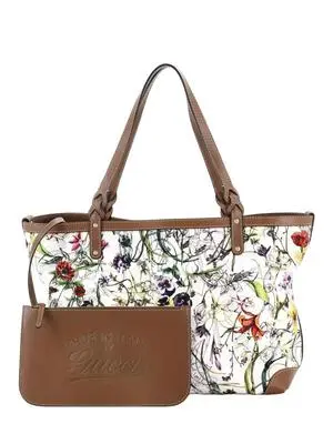 Gucci Craft Flora Canvas Medium Tote Bag - Multicolour