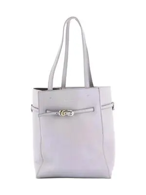 Givenchy Voyou North South Small Leather Tote Bag - Grey
