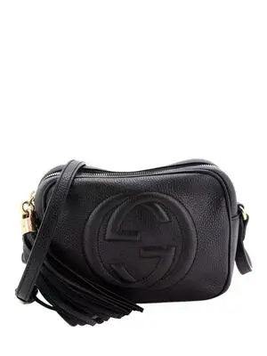 Gucci Soho Disco Leather Crossbody Bag - Black