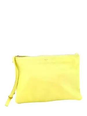 Celine Trio Large Crossbody Bag - Yellow