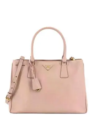 Prada Gardener's Saffiano Leather Medium Tote Bag - Neutrals