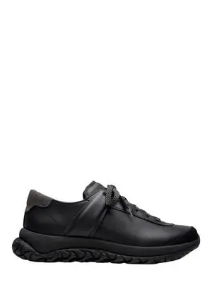 BIRKENSTOCK Stroedt Leather Sneakers - Black