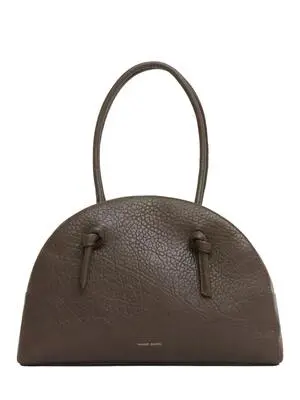 MANSUR GAVRIEL Fortuna Bowling Tote Bag - Brown