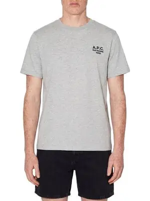 A.p.c. Logo T-shirt - Grey