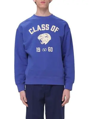 Valentino Garavani Class Of 1960 Vlogo Crewneck Sweatshirt - Blue
