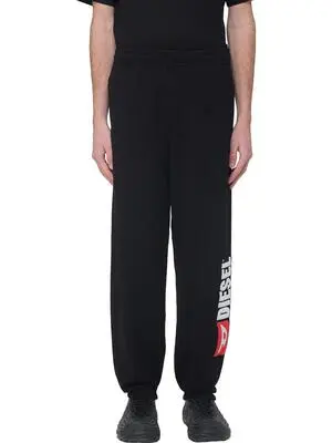 DIESEL Relaxed Fit Trousers - Black