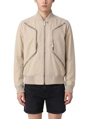 Rick Owens Rick Owens Cotton Bomber Jacket Beige