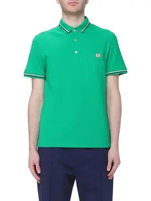 Valentino Garavani Cotton Polo Shirt With Logo - Green