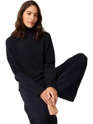 MARIE OLIVER Winnie Knit Pants - Navy