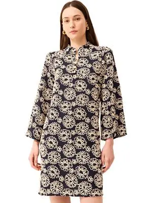 MARIE OLIVER Kirsten Short Caftan Dress - Blossom