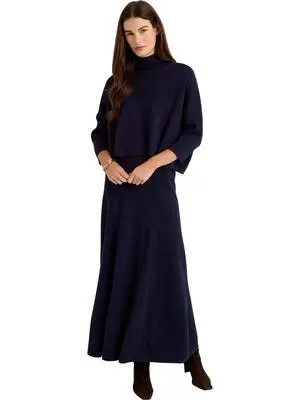 MARIE OLIVER Jemma Knit Skirt Navy