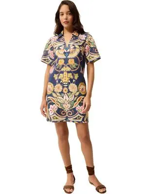 MARIE OLIVER Dede Mini Dress - Neptune