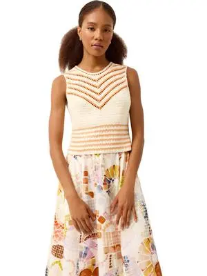 MARIE OLIVER Cass Crochet Top - Splice