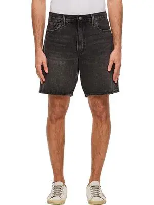 LEVI'S Cotton Denim Shorts - Grey