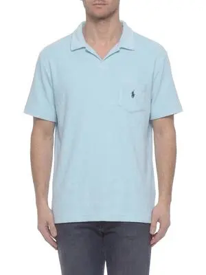 Polo Ralph Lauren Polo Shirt Men Gnawed Blue