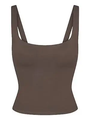 NIKESKIMS Jersey Tank Top - Dark Sepia