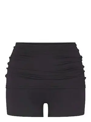 NIKESKIMS Matte Fold-over 3-inch Shorts - Obsidian