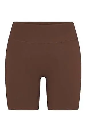 NIKESKIMS Matte 5-inch Biker Shorts - Dark Sepia