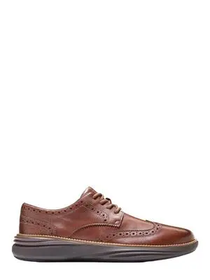 Cole Haan Riginalgrand Horizon Wingtip Oxfords - Woodbury-dark Natural-java