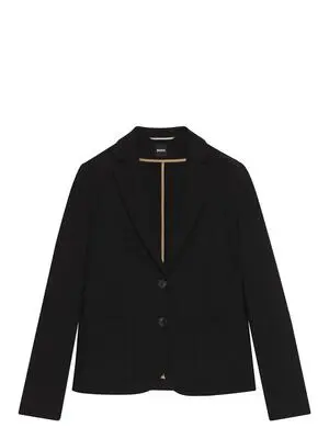 BOSS Slim-fit Single-breasted Jacket - Black