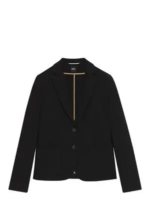 BOSS Slim-fit Single-breasted Jacket - Black