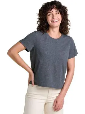 TOAD & CO Re-form Crew Neck Tee - Heather Grey