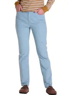 TOAD & CO Coaster Cord Slim Pant - Weathered Blue