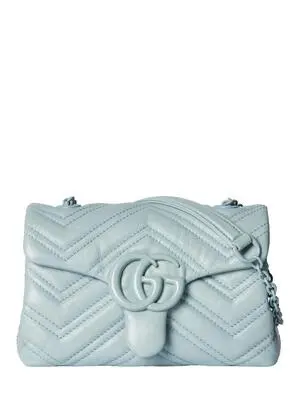 Gucci Gg Marmont Mini Shoulder Bag - Blue